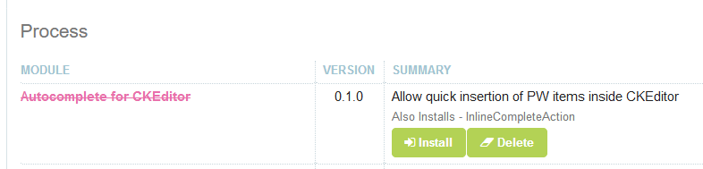 GitHub - BitPoet/ProcessCKInlineComplete: ProcessWire module that adds extensible inline ...