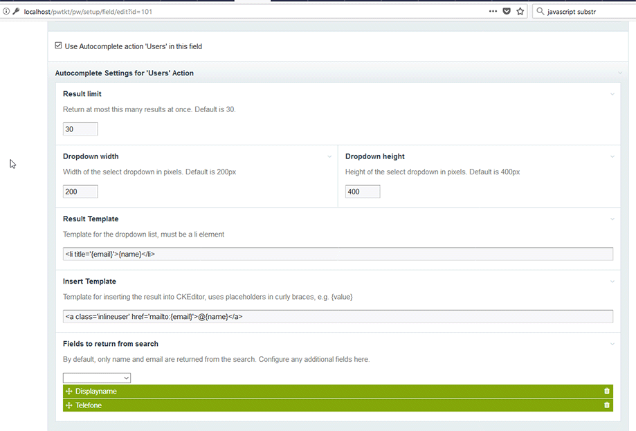 GitHub - BitPoet/ProcessCKInlineComplete: ProcessWire module that adds extensible inline ...